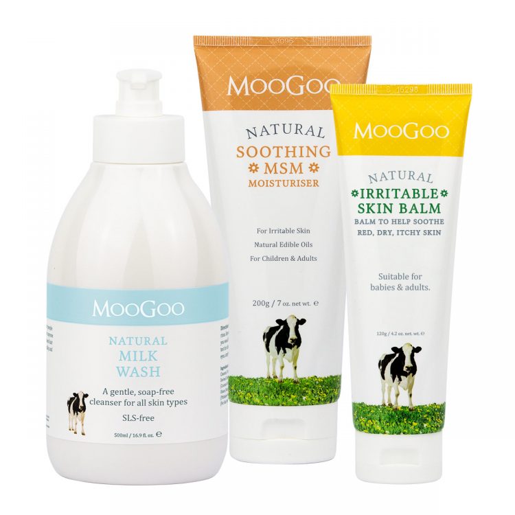 MooGoo Skincare’s 100% natural range is aimed at babies and adults with ...