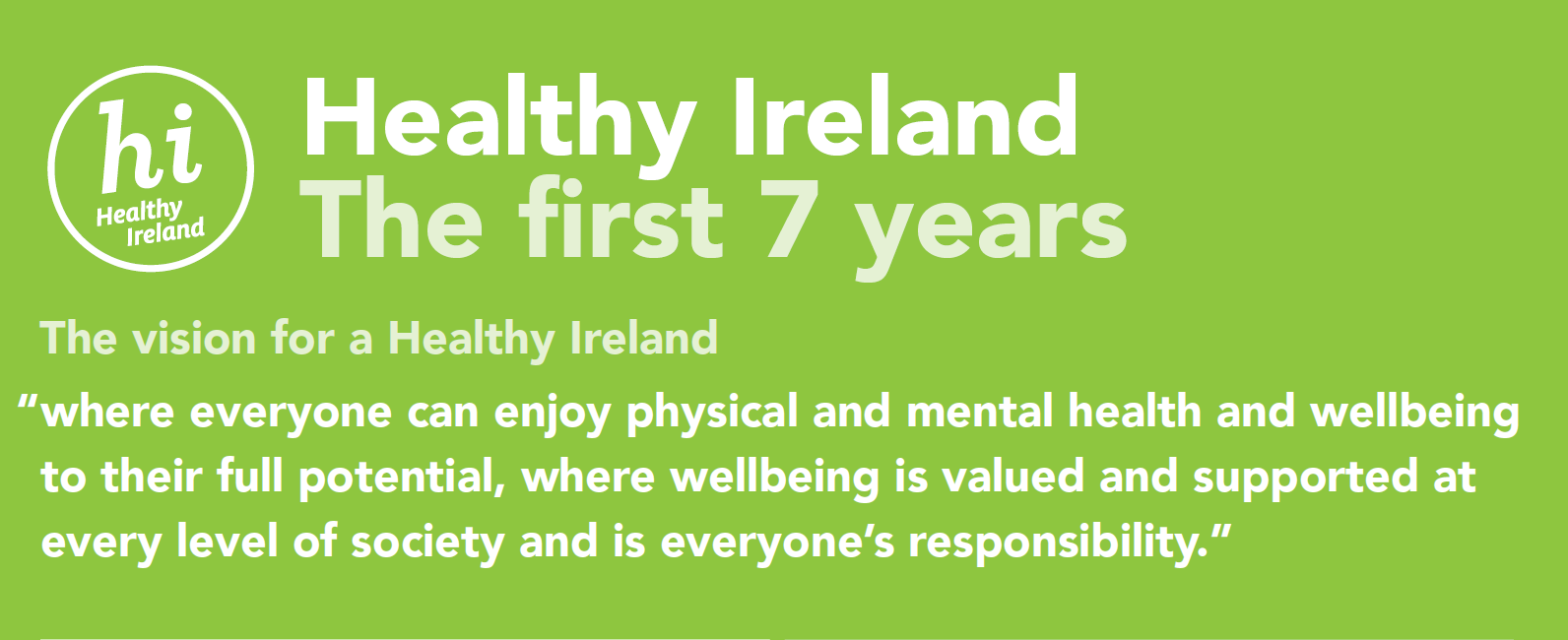 Government Launches Healthy Ireland Strategic Action Plan 2021-25 ...